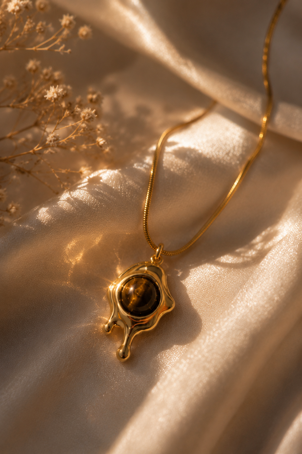 ÉVORAA Tiger Eye Charm